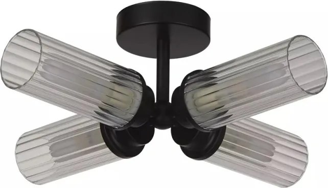 Searchlight 29984BK Stropní svítidlo IMPERIAL černé IP44
