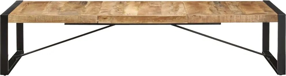 Konferenční stolek 180 x 90 x 40 cm hrubé mangovníkové dřevo 321588