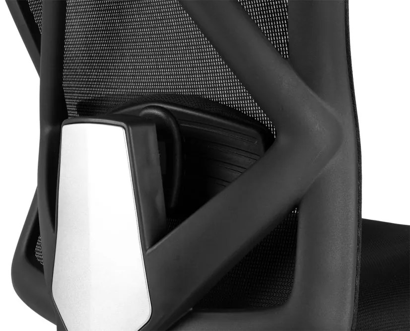 Kancelářská ergonomická židle Neoseat VIBE — černá, nosnost 150 kg
