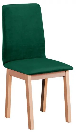 Čalouněná židle Lilo V, Barva dřeva: bílá, Potah: 19 - Jasmine 61