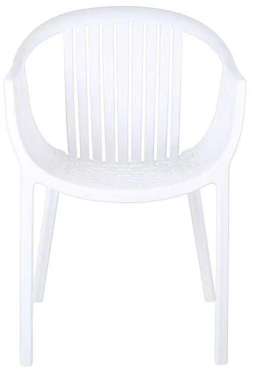 Set 4 ks zahradních židlí Napza (bílá). 1081636