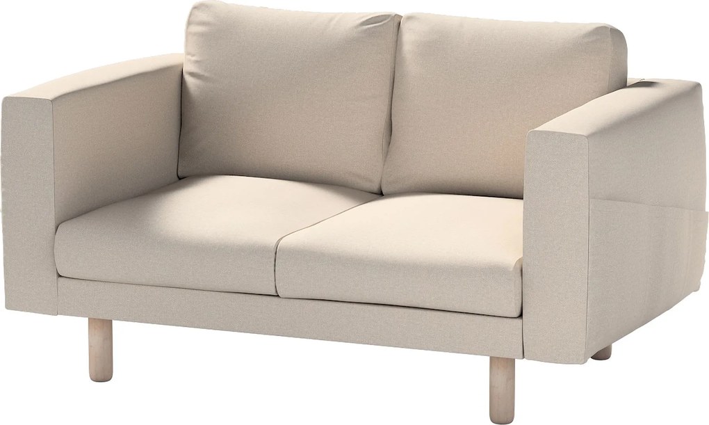 Potah na pohovku IKEA Norsborg 2-místná barva šedá látka pletený vzor