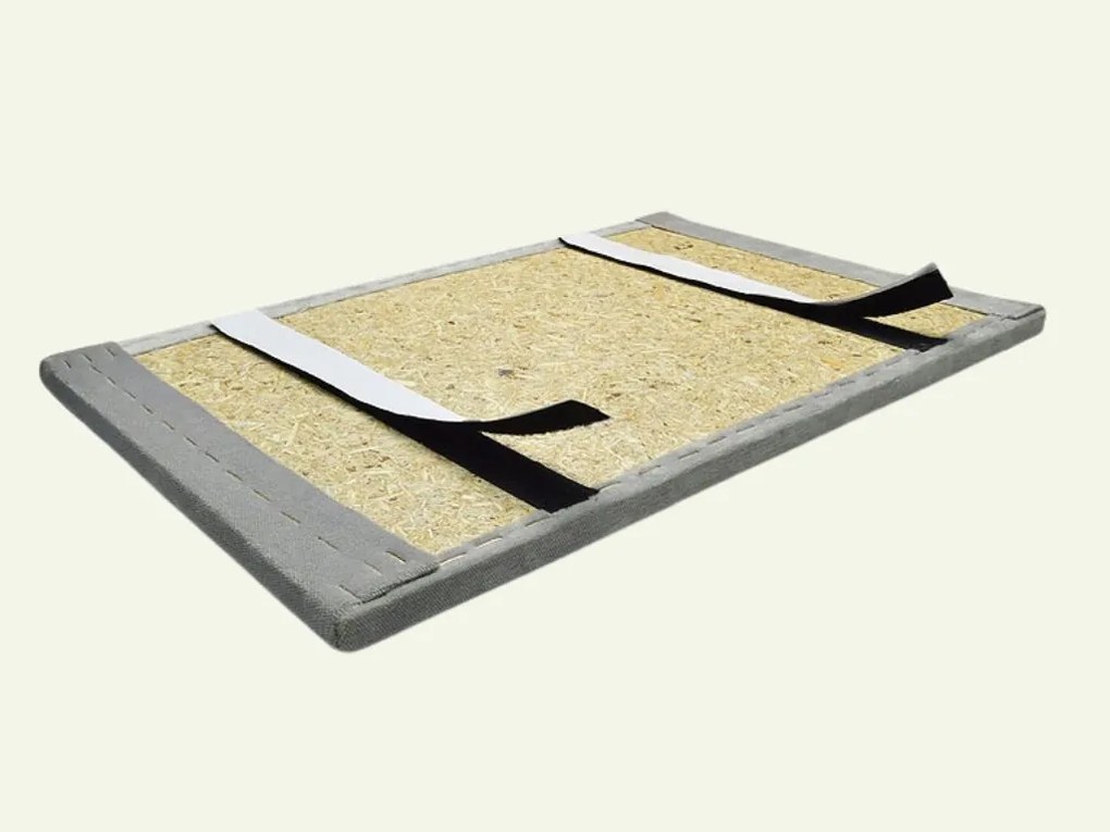 Kulatý čalouněný panel na zeď VELVET Zvolte barvu: Olivová, Zvolte rozměr: ø 80 cm, Uchycení na zeď: Se samolepícím suchým zipem