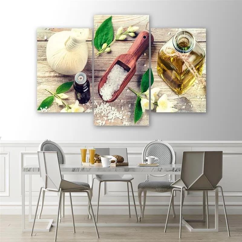Gario Obraz na plátně Koření v kuchyni - 3 dílný Rozměry: 60 x 40 cm