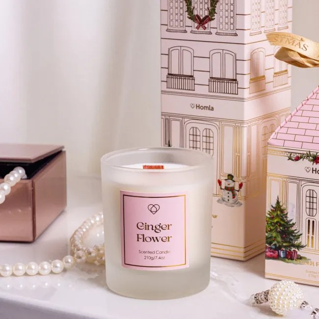 Svíčka SPARKLING NOEL Ginger Flower 718847