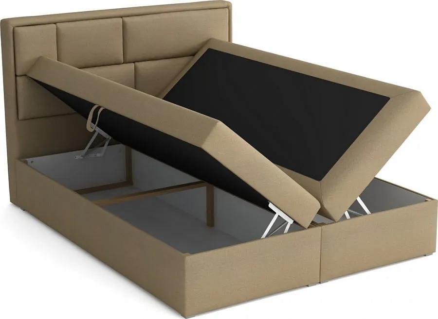 Casarredo - Komfort nábytek Čalouněná postel WENDY BOX 160x200, s úložným prostorem, výběr látek | potah: victoria 14866