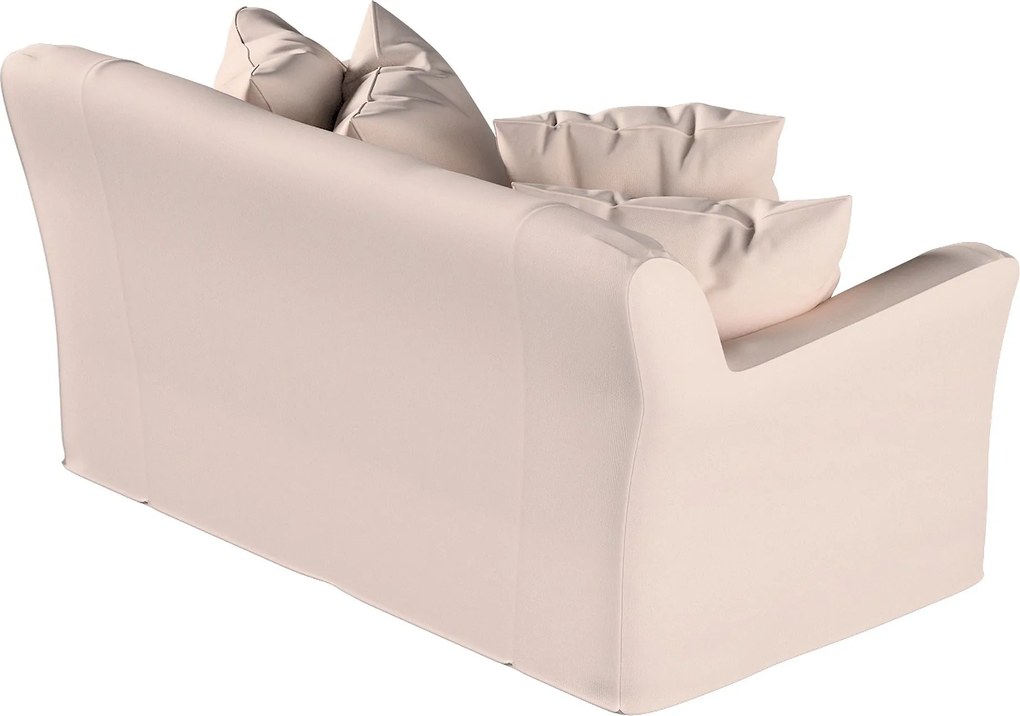 Potah na pohovku IKEA Tomelilla 2-místná nerozkládací barva růžová látka pletený vzor