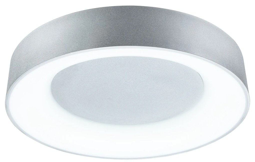 Paulmann 71095 Casca, koupelnové stropní svítidlo LED 23W White Switch, matný chrom, průměr 40cm, IP44
