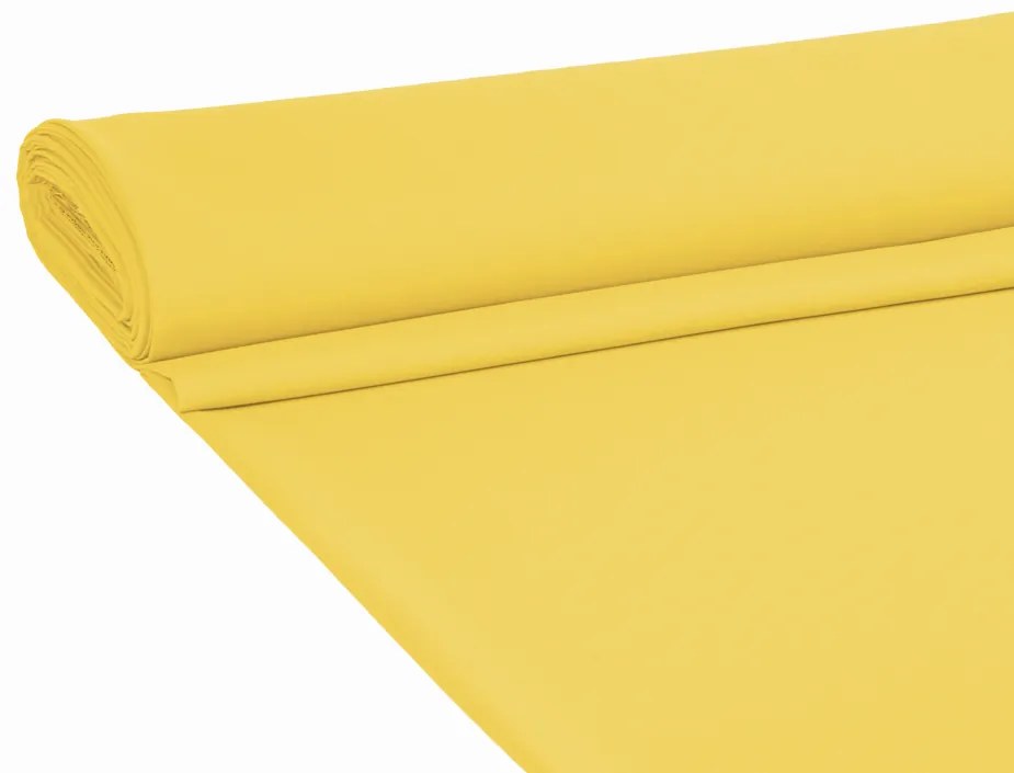 Biante Dekorační oválný ubrus Rongo RG-050 Světle žlutý 100x140 cm