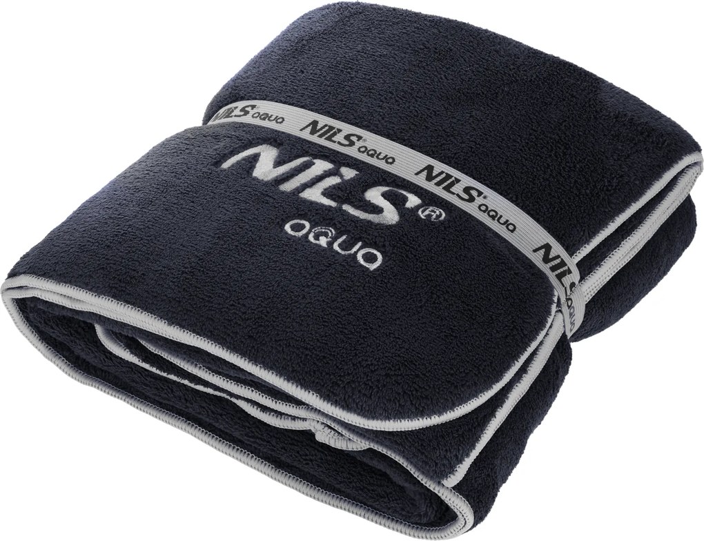 NAR14 ČERNÝ FROTÉ RUČNÍK NILS AQUA