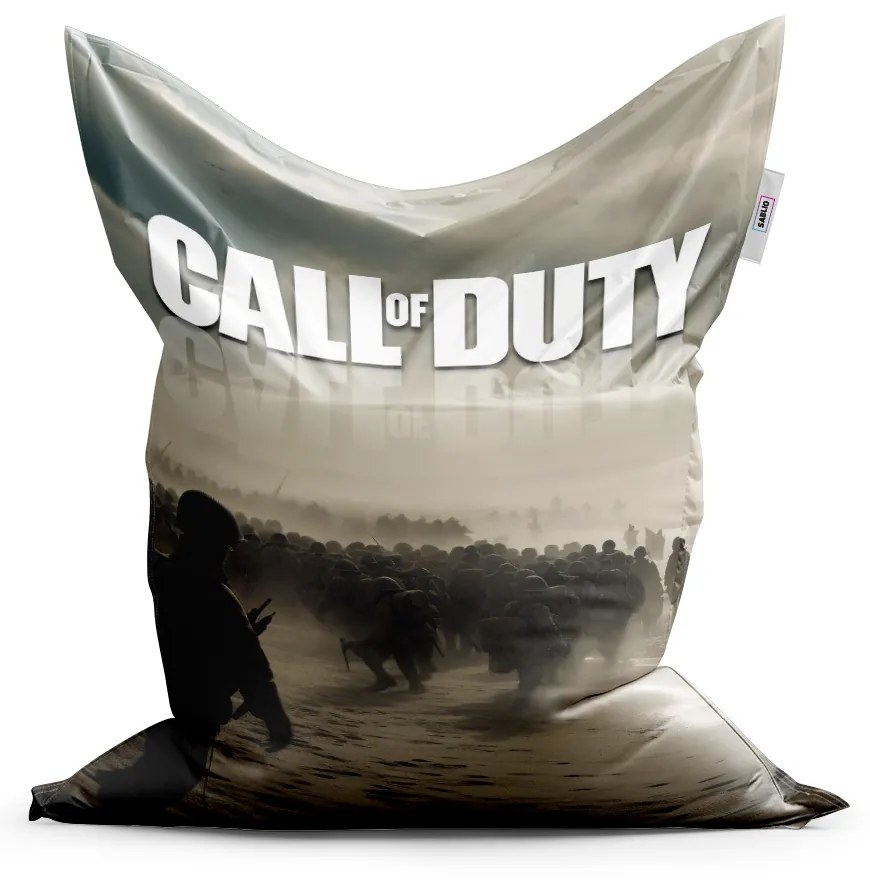 Sablio Sedací vak Classic Call of Duty Normandie - 150x100 cm