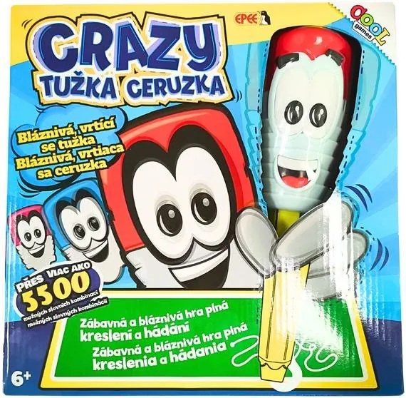 Společenská hra cool games crazy tužka