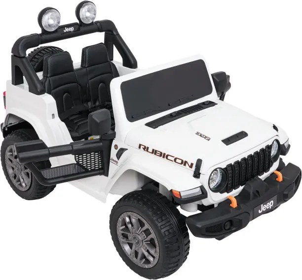 Elektrické autíčko Jeep Wrangler Rubicon LIFT bílé