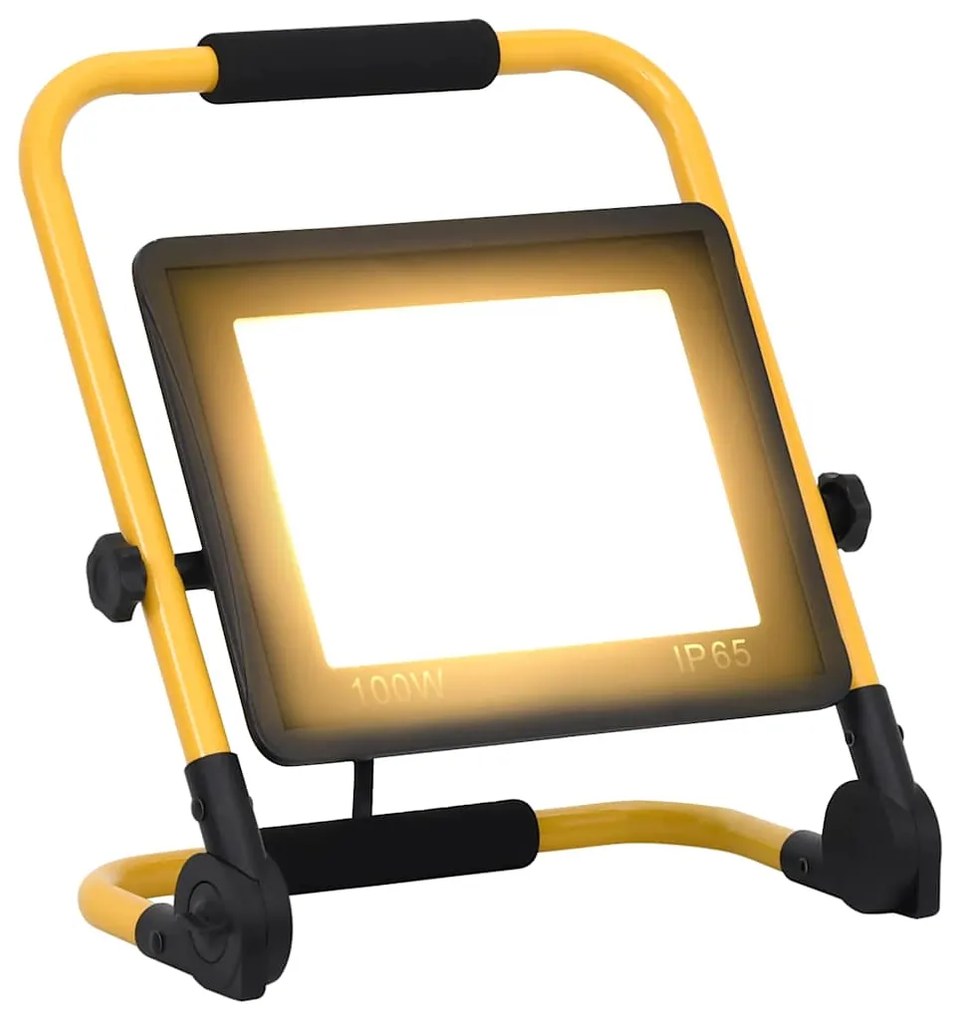 LED reflektor s rukojetí 100 W teplé bílé světlo 149637