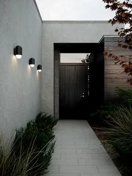 Venkovní nástěnné svítidlo NORDLUX Heka IP44 E27 1x60W černá 2118211003