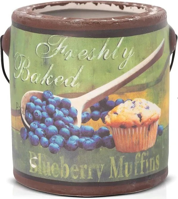Velká svíčka Blueberry Muffins Farm Fresh Cheerful Candle