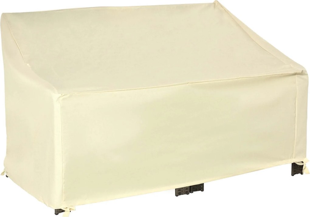 Outsunny Kryt na Lavici pro Dva 140x84x56/94 cm Kryt na Zahradní Nábytek z Oxfordské 600D Tkaniny s Voděodolnou Úpravou pro Zahradu, Terasu a Patio Kr