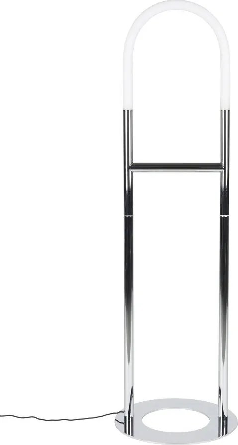 LED stmívatelná stojací lampa ve stříbrné barvě (výška 135 cm) Arch – Zuiver