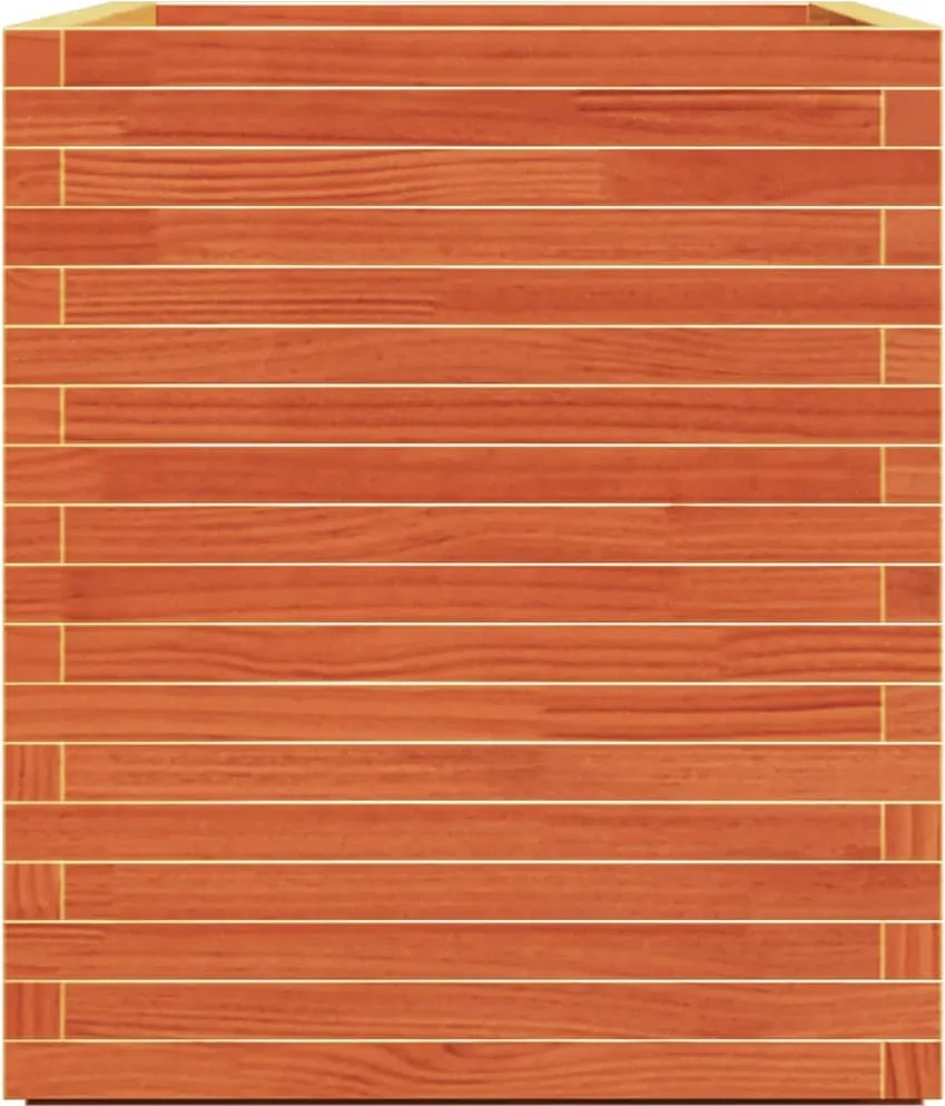 Zahradní truhlík voskově hnědý 90 x 60 x 72 cm masivní borovice 3282646