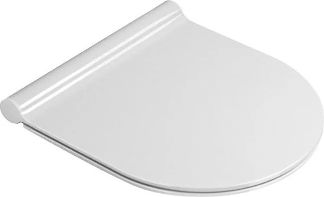 GSI GSI, KUBE X, NORM WC sedátko Soft Close SLIM, duroplast, bílá, MS76SN11
