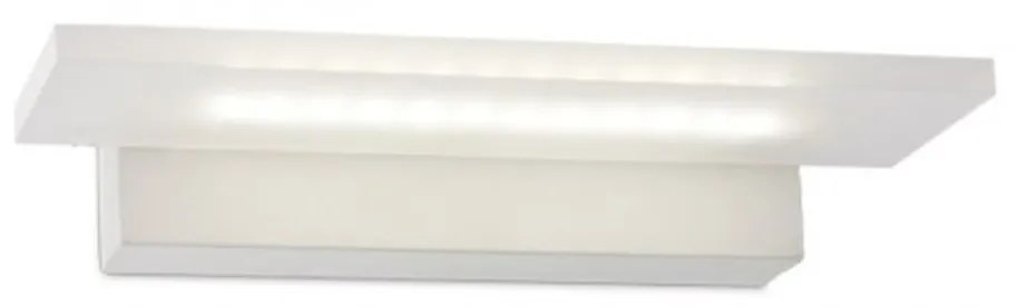 Redo 01-776 nástěnné LED svítidlo Well bílé, 8W, 4000K, 34,5cm