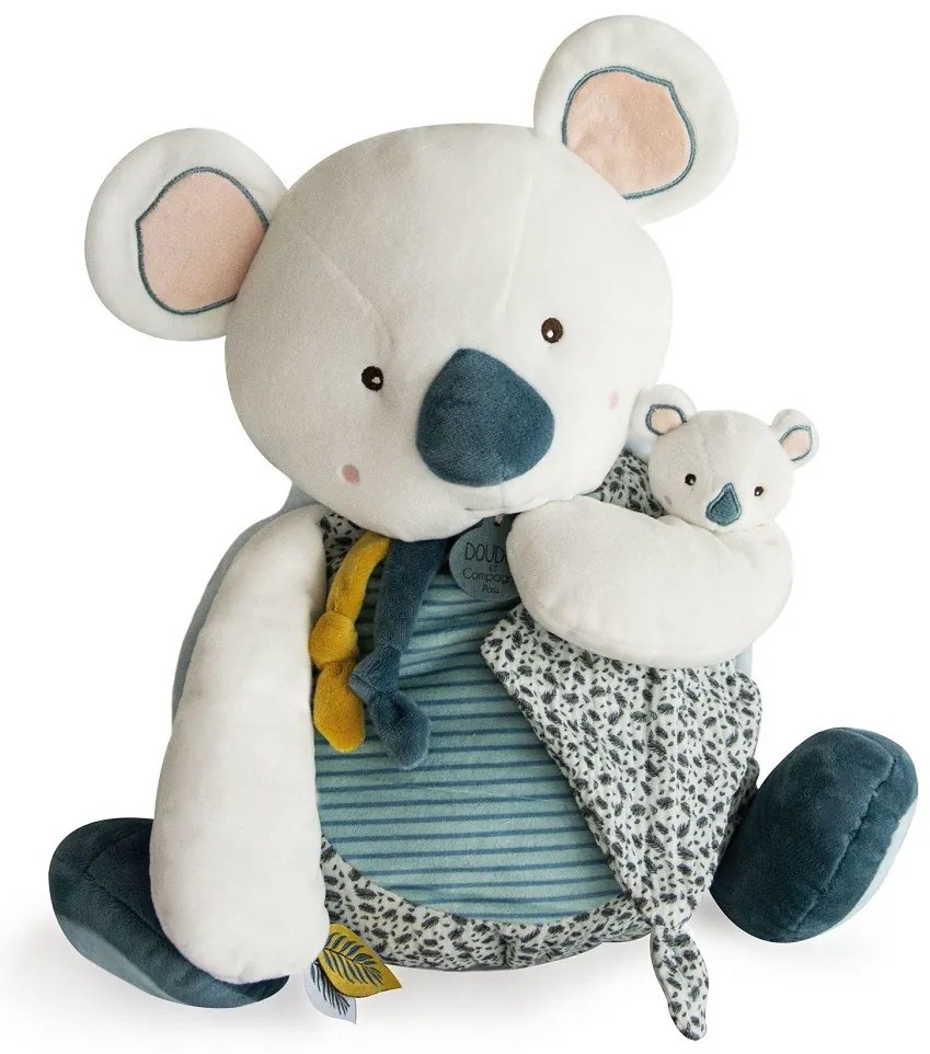 Doudou Koala Yoca s prostorem pro uložení pyžámka 40 cm
