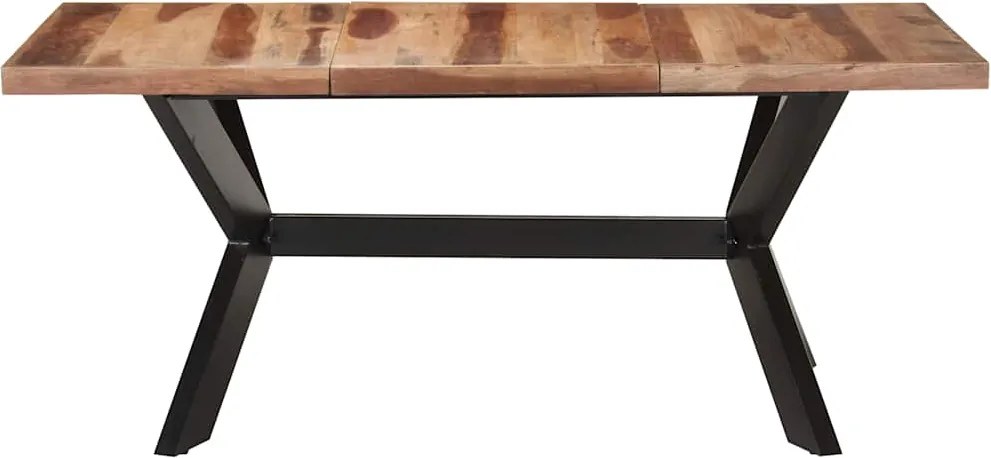 Jídelní stůl 180x90x75 cm masiv s medovou povrchovou úpravou 321548