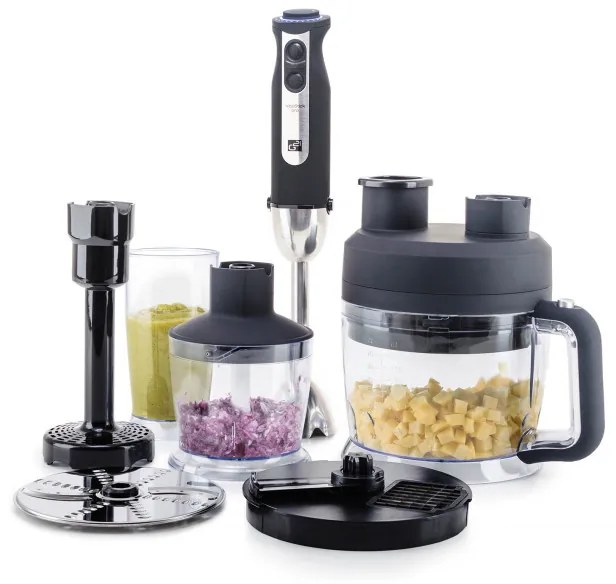 Set G21 mixér VitalStick Pro 1000 W s Food Processorem, Black