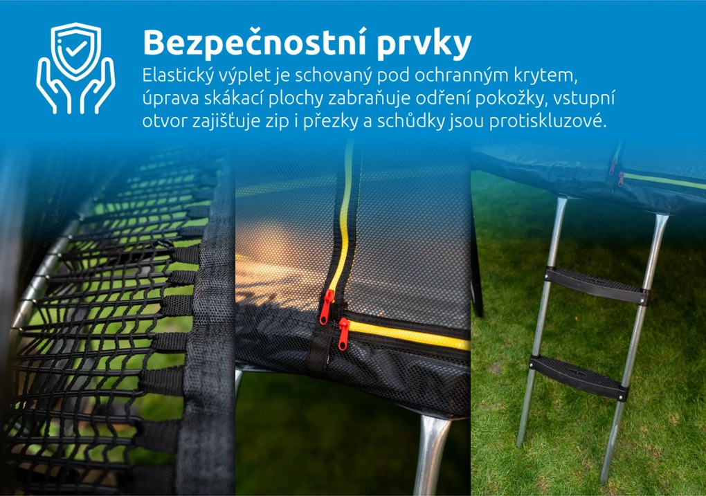 Marimex Comfort 366 cm + ochranná síť + schůdky