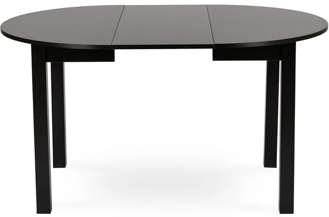 Rozkládací jídelní stůl Klara 102-142 cm MDF černá