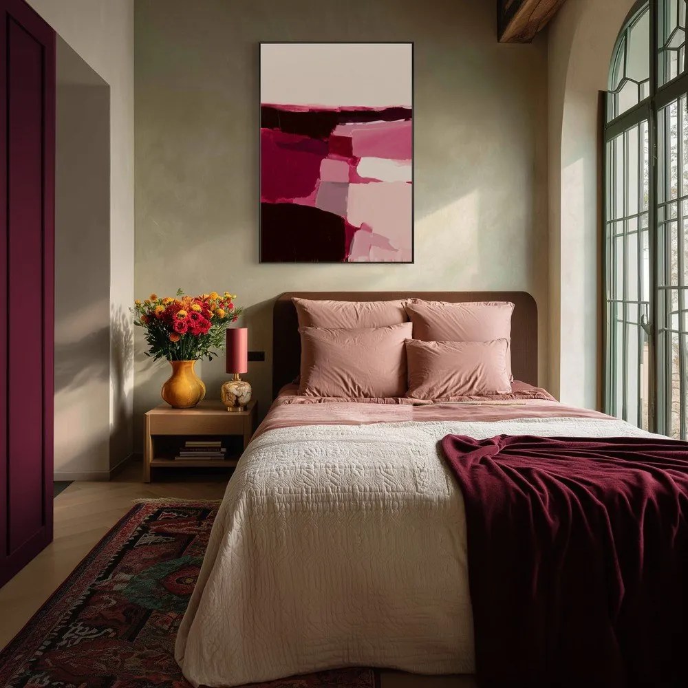 Tištěný obraz s rámem/na plátně 70x100 cm Berry Blocks – Styler