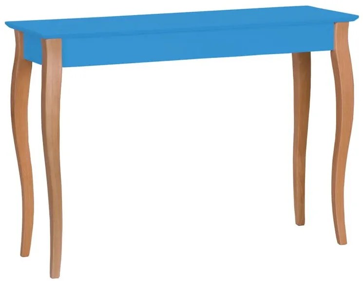 Modrý konzolový stolek Ragaba Lillo, šířka 105 cm