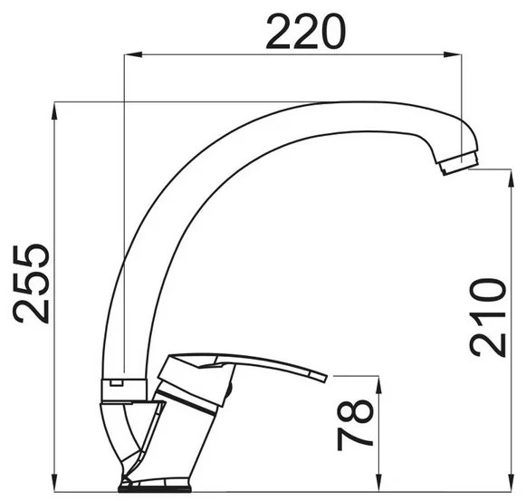 Dřez Sinks Compact 435 + baterie Evera CR, nerez