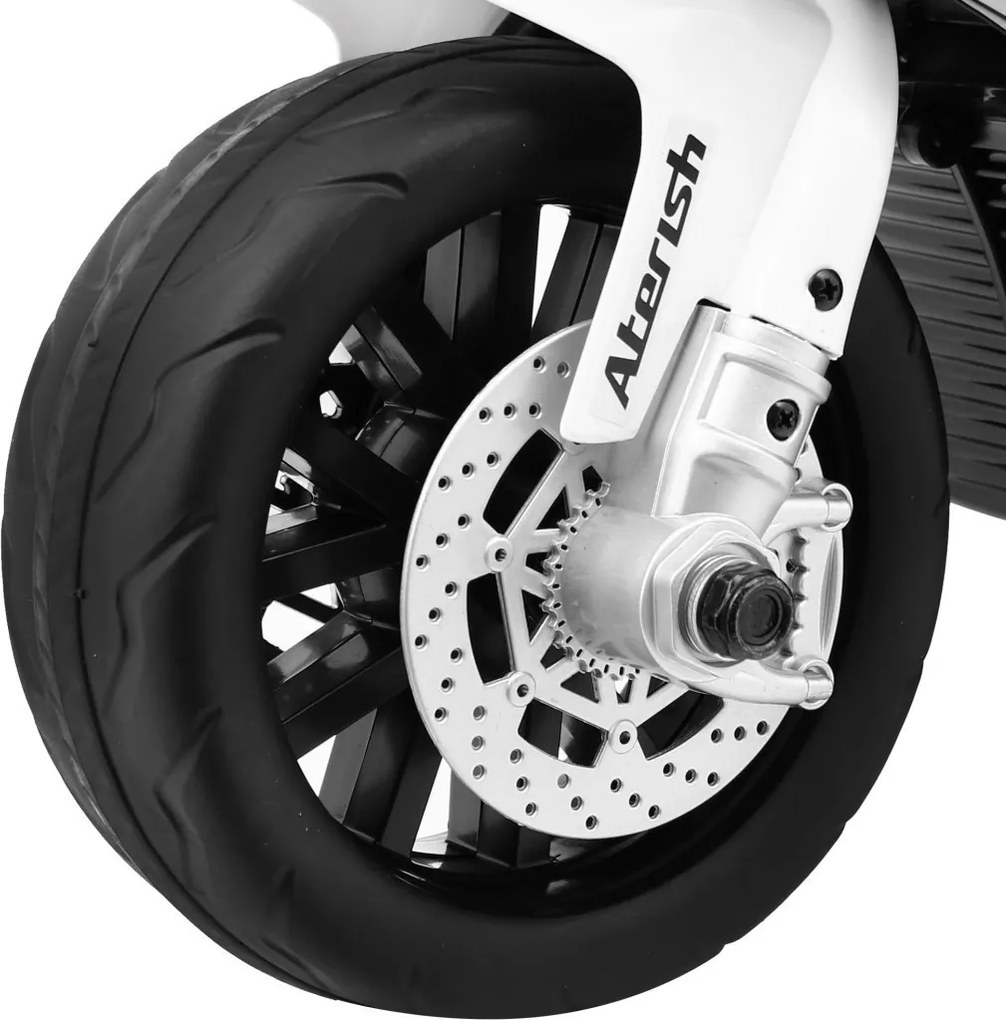 Ramiz BMW S1000 RR Mini dětský motocykl na baterie červený + 3 kolečka + zvuky + LED