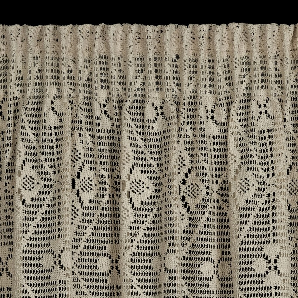 ZÁVĚS NA PÁSCE NELA 140X270 CM PŘÍRODNÍ