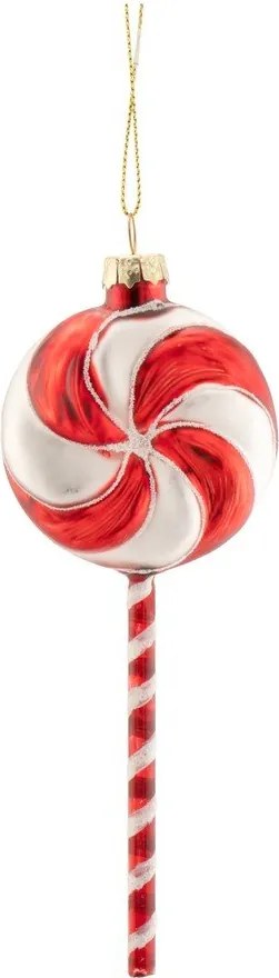 Skleněná vánoční ozdoba 2,5 cm Christmas Lollipop – Sass &amp; Belle