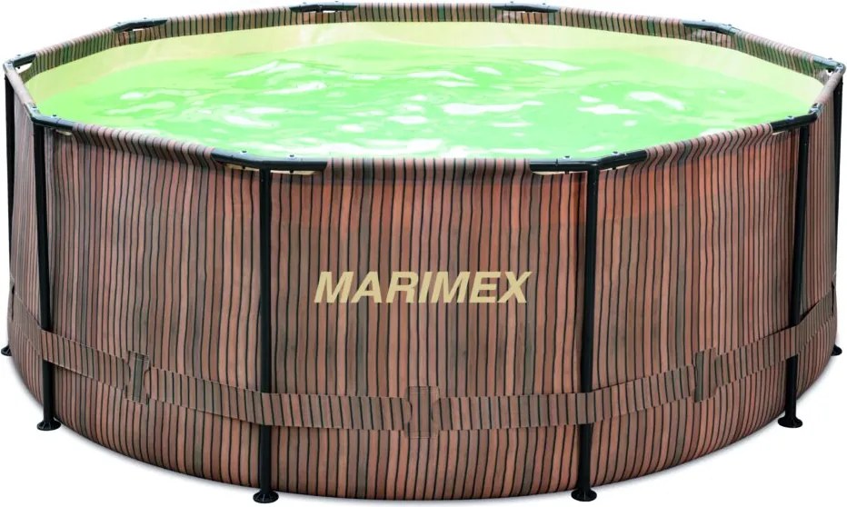 Eoshop Bazén Marimex Florida 3,05x0,91 m se zabudovaným skimmerem - motiv TEAK