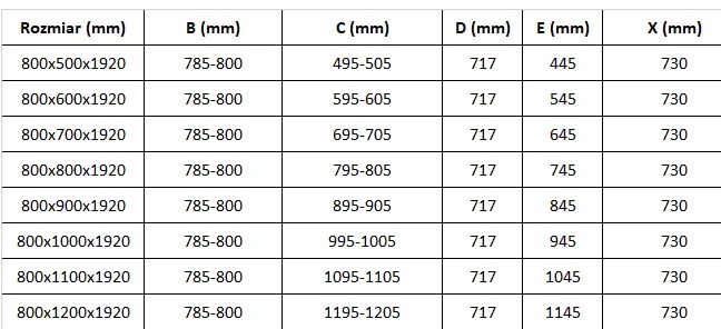 Mexen Pretoria, sprchový kout 80 (dveře) x 120 (stěna) cm, 6mm čiré sklo, černý profil + černá sprchová vanička, 852-080-120-70-00-4070B