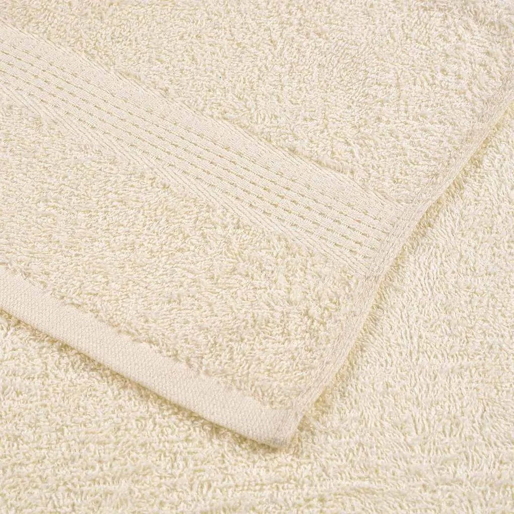 Ručníky FROGN 2 ks krémové 50x100 cm 360 g/m² 136998