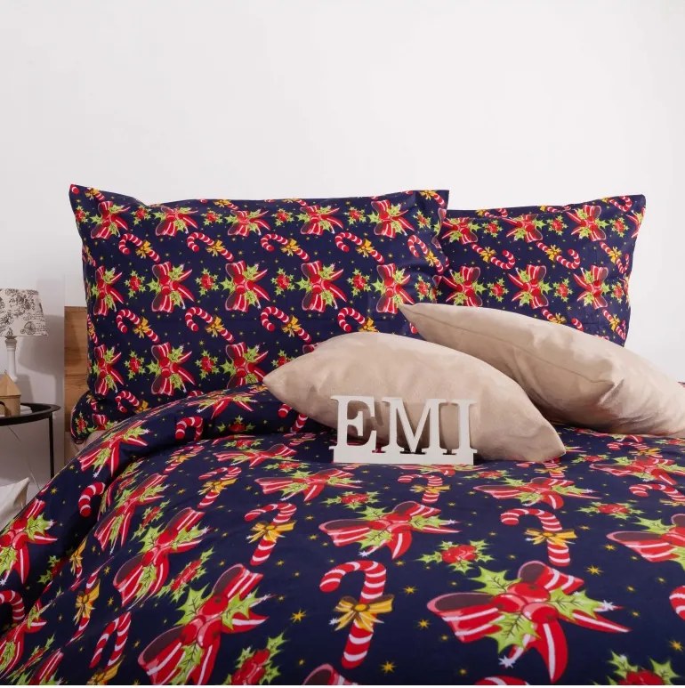 Vánoční bavlněné povlečení Candyland EMI