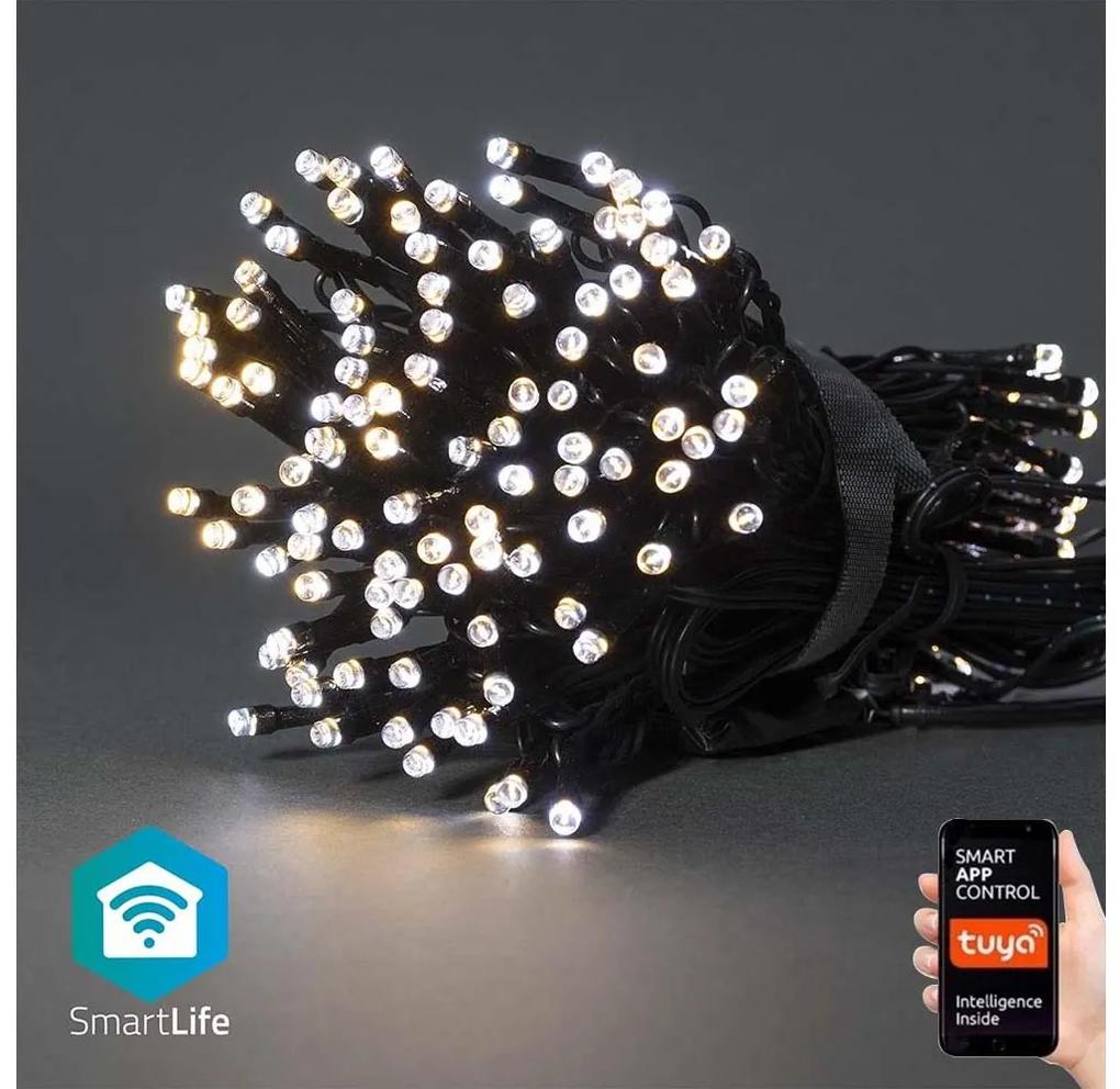 Nedis SmartLife LED Wi-Fi Teplá až studená bílá 200 LED 20 m Android / IOS WIFILX02W200