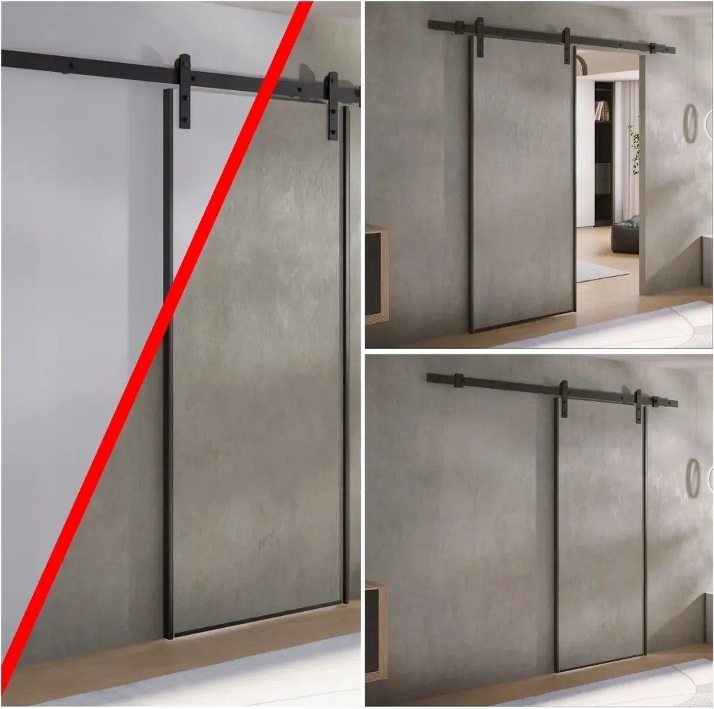 Posuvné dveře k malování / tapetování PAINTER LOFT 80