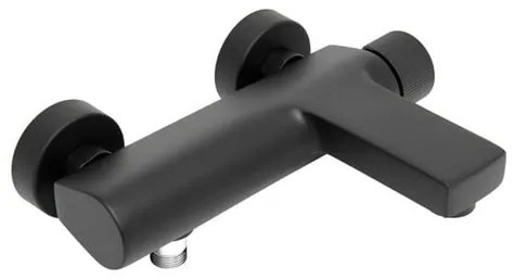 Vanová baterie SAT Evolution bez sprchového setu 150 mm černá matná SATBSEVO222C