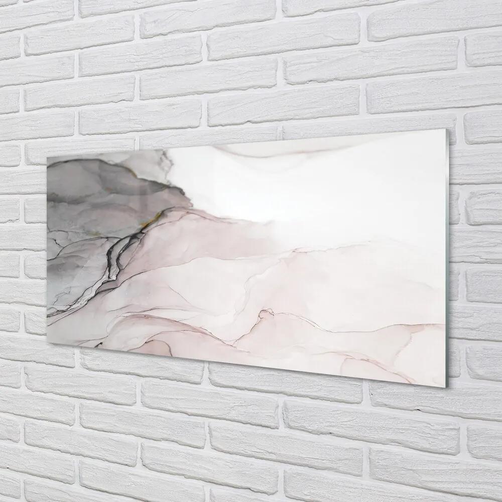 Obraz na skle Kámen abstrakce skvrny 100x50 cm