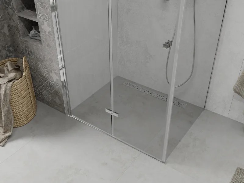 Mexen Lima sprchový kout 100x110cm, 6mm sklo, chromový profil-čiré sklo, 856-100-110-01-00