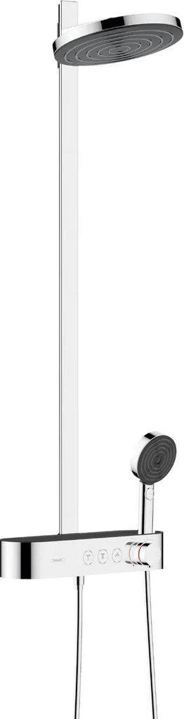 Hansgrohe Pulsify S, Showerpipe 260 2jet EcoSmart s termostatem ShowerTablet Select 400, chrom, HAN-24241000