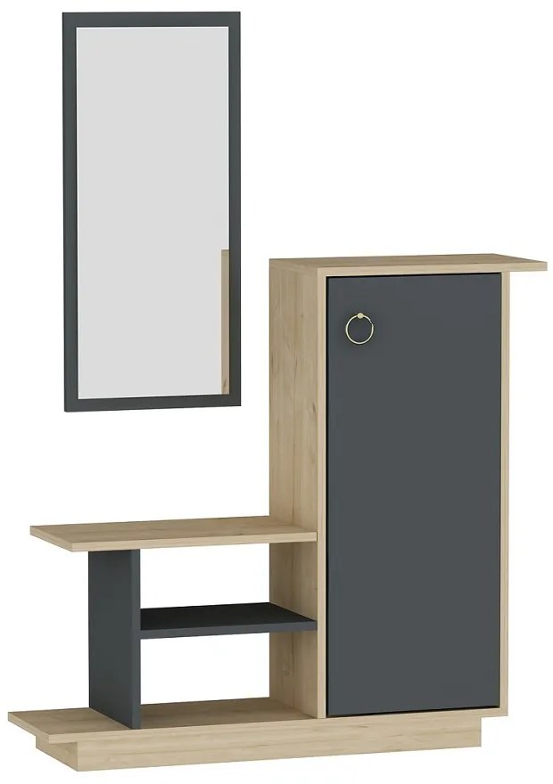 Designová předsíňová sestava Onella vzor dub