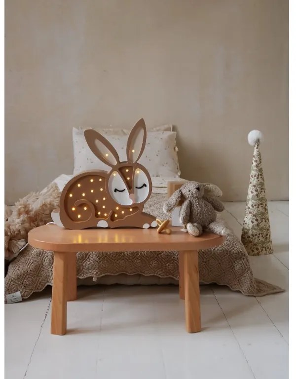 Little Lights Lampa Bunny Chocolate Brown