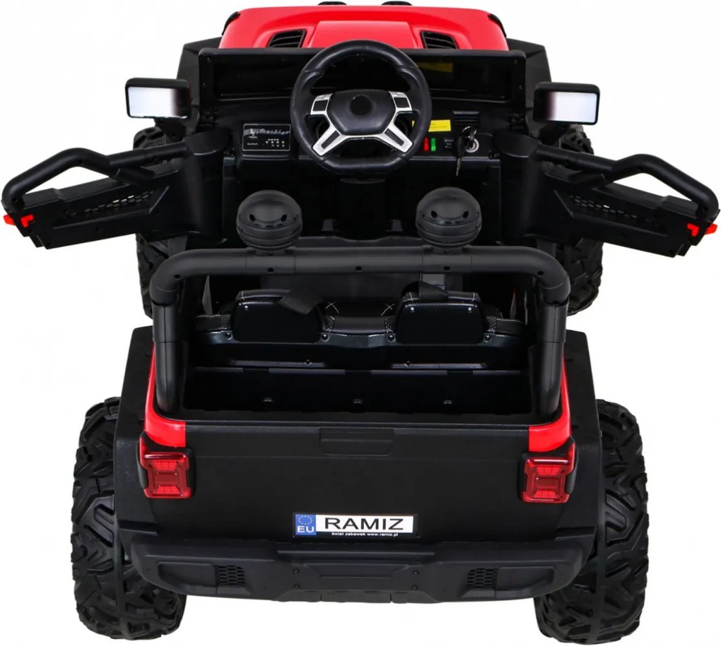Ramiz Dětské auto Master of Terrain červené