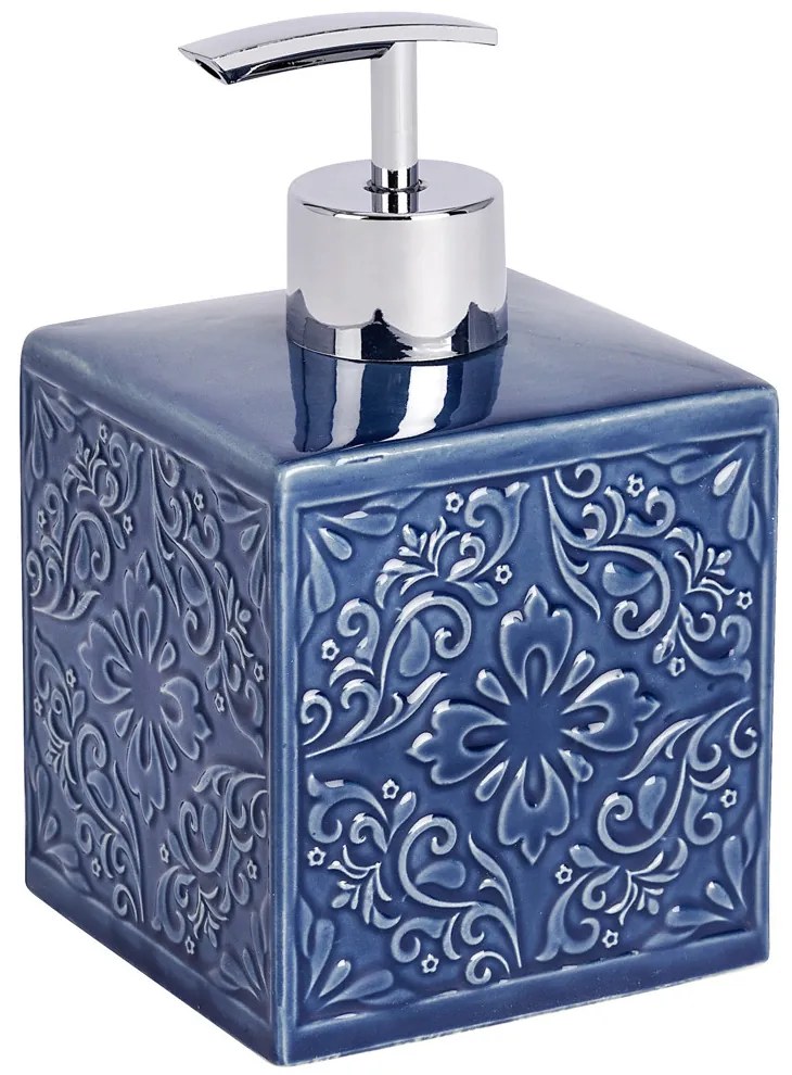 Dávkovač na mýdlo CORDOBA DARK BLUE - 500 ml, WENKO